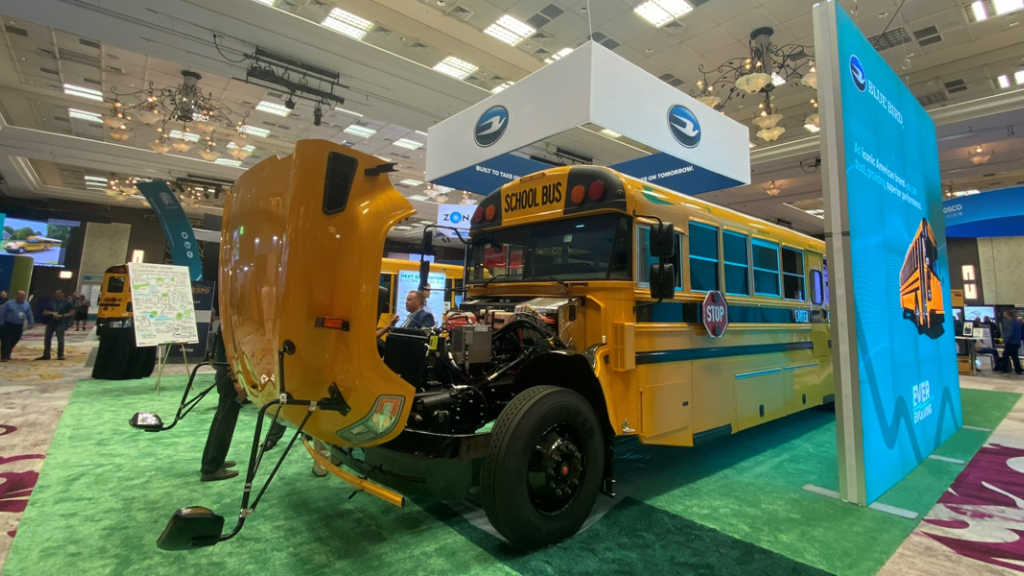 Accelera and Blue Bird unveil next-generation electric school bus ...