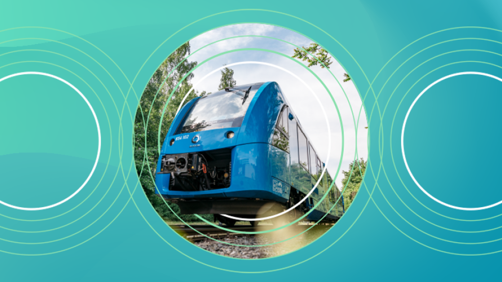 North America's first green hydrogen passenger train | Accelera